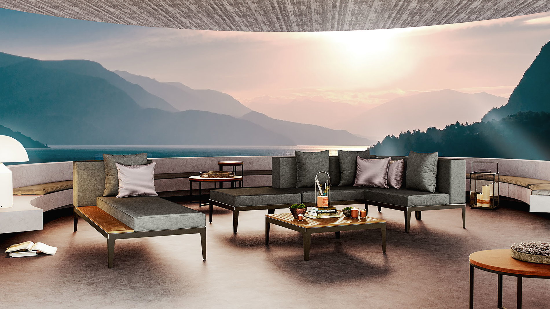 Salon de jardin Constance L · Aluminium · artelia.fr